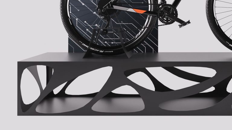 Cycling products display stands