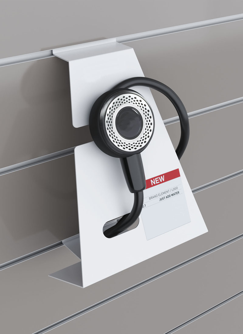 Diving products display stands